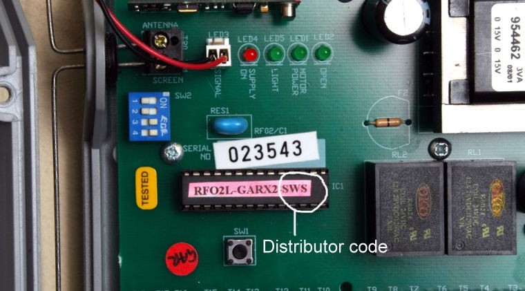 SWS Genuine Seceuroglide Remote Control Handset 433MHz by UK Garage ...