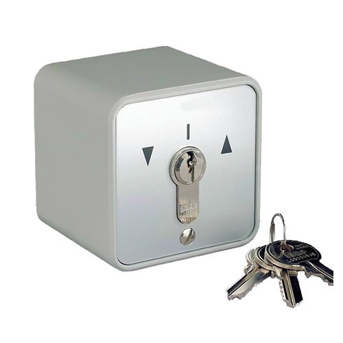 Roller Shutter Industrial Surface Mounted Key Switch - IP54